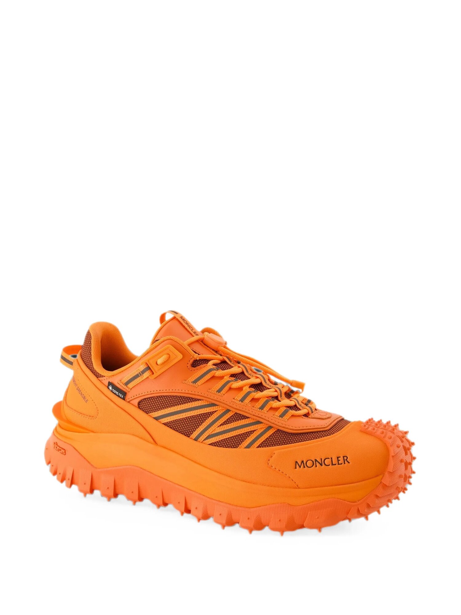 Кроссовки Moncler Trailgrip GTX sneakers, размер 44, green/orange — фото 1