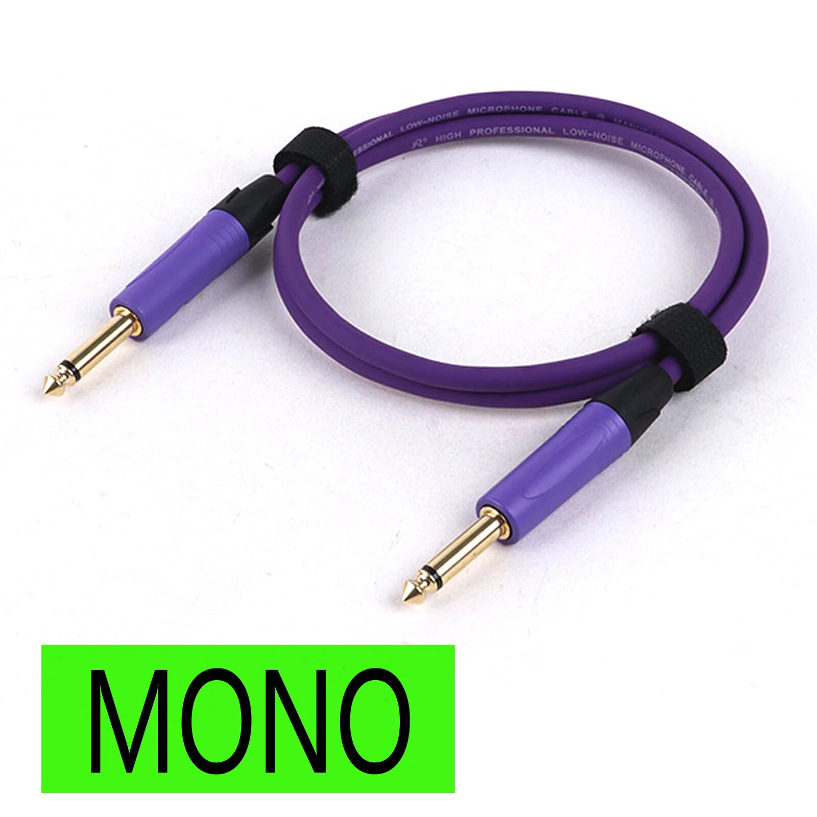 Удлинительный кабель GuerGuo 6.35 мм Purple-TS, 5M