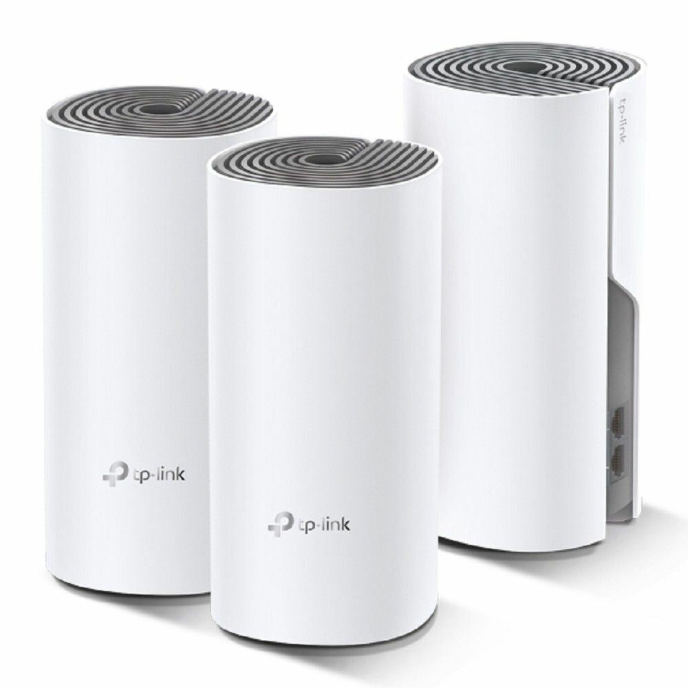 TP-Link домашняя Mesh Wi-Fi система Deco E4 (3-pack)