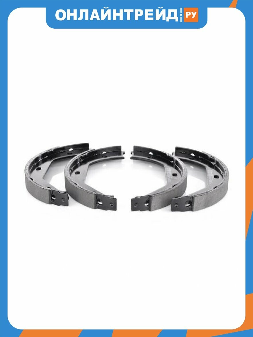 Колодки тормозные барабанные Bosch 0986487607, 4 шт