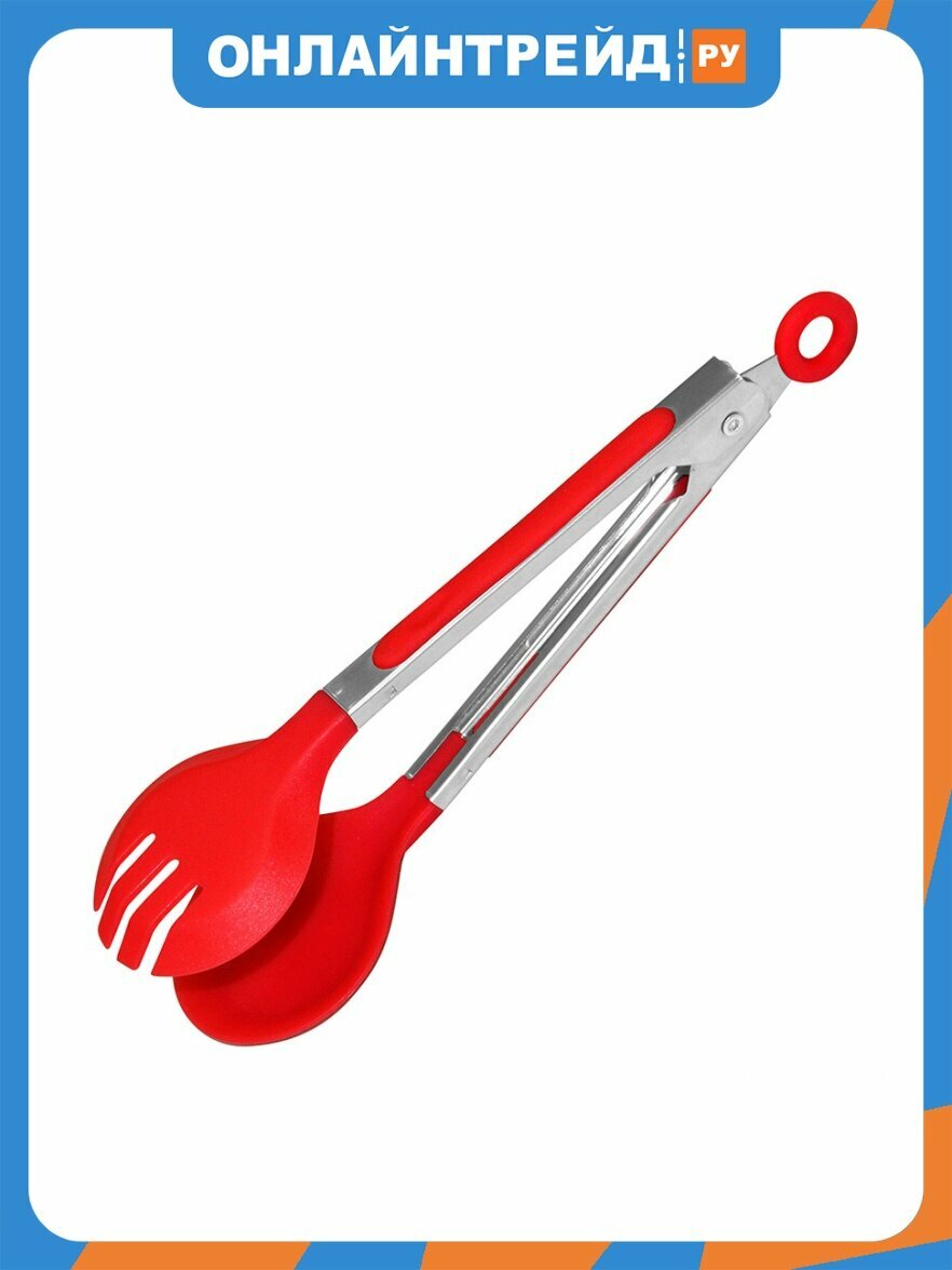 Щипцы Mallony кухонные Tongs-03 21 см, нейлон, нерж. сталь