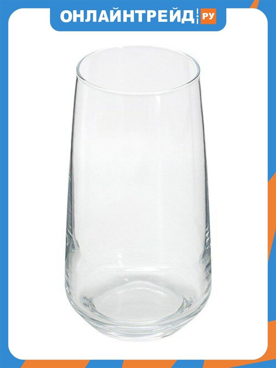 Стакан Anna Lafarg Essence 12 см, 450 мл, стекло (ANLAF-LAL376)