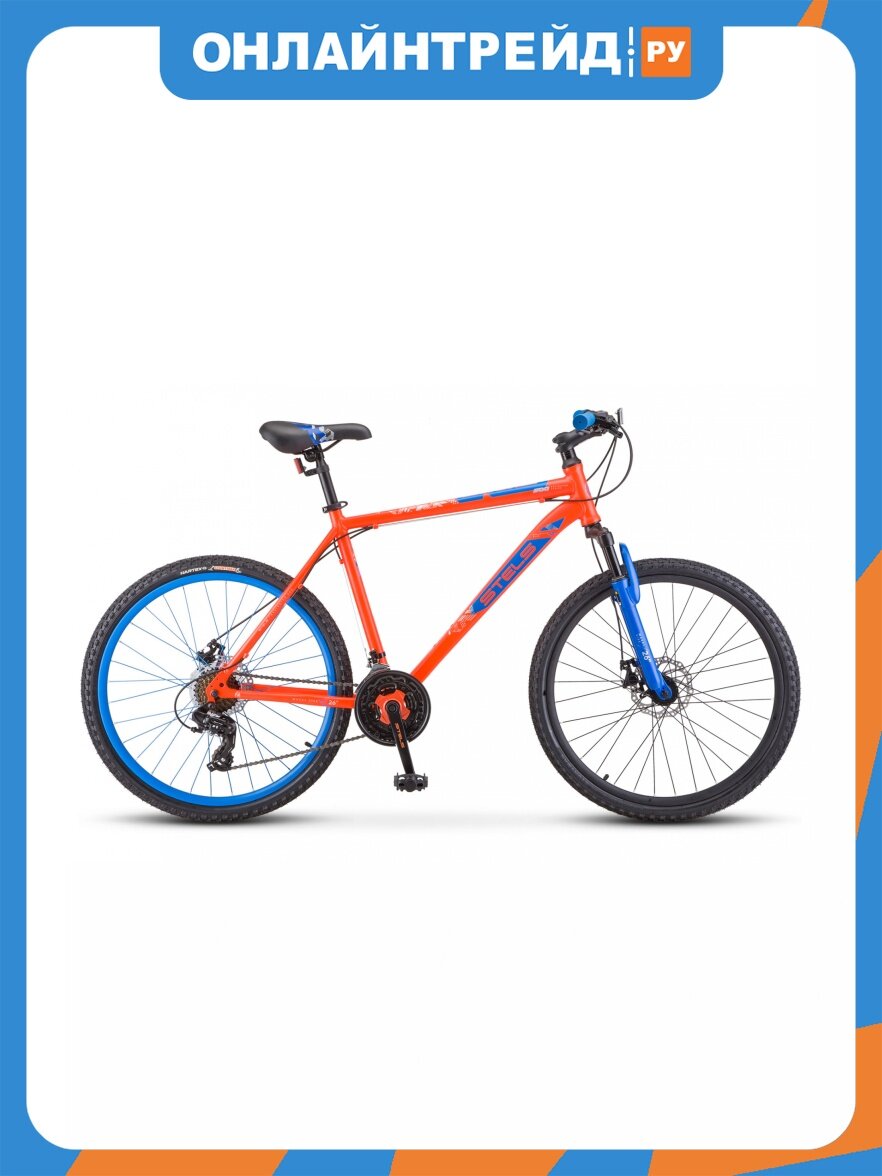 Stels Горный велосипед 26" Navigator 500 MD F020 (рама 20) Красный/синий