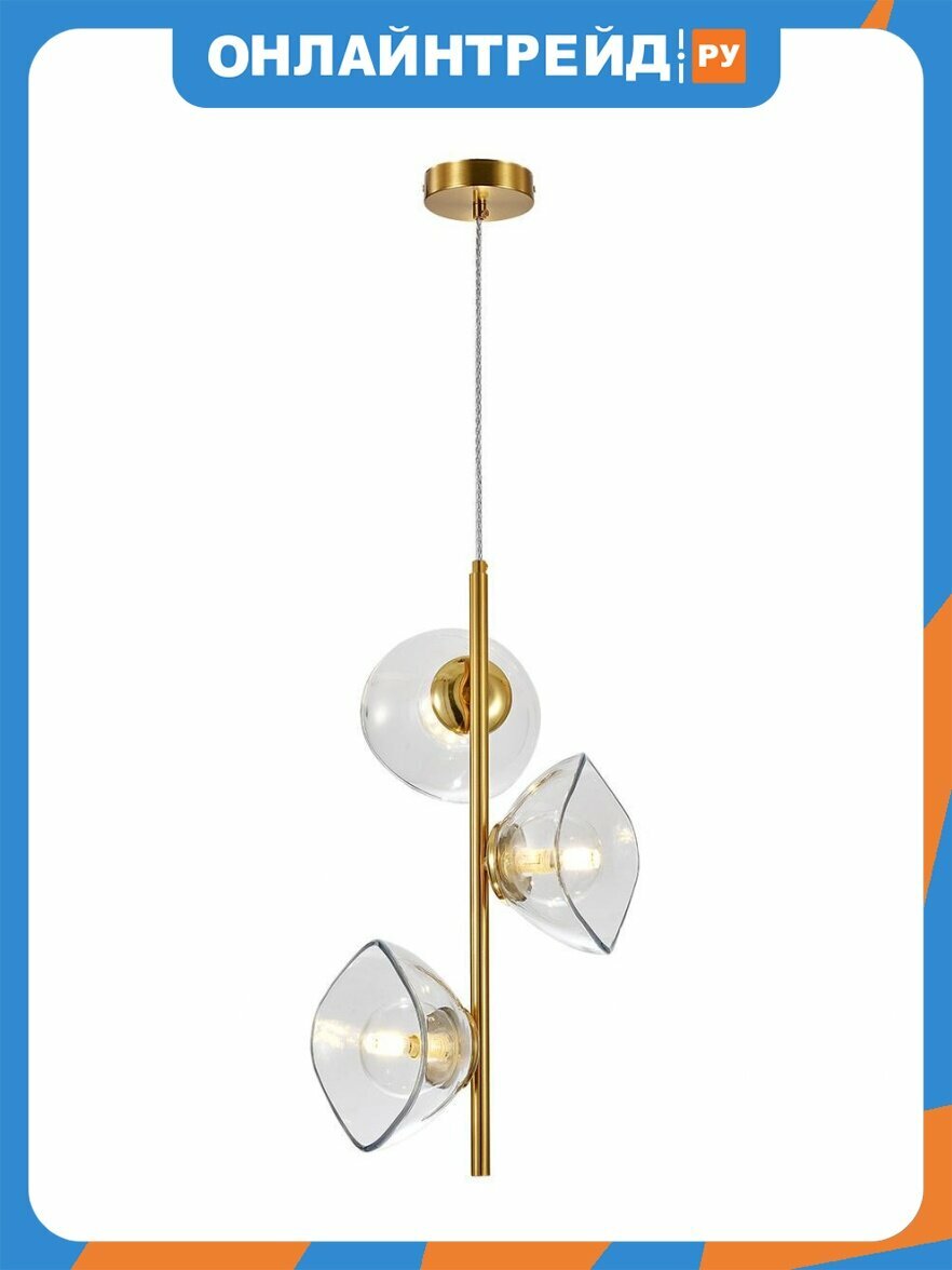 Подвесной светильник Indigo Interior Lighting Indigo 11051/3P Clear V000523