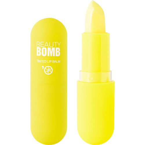 BEAUTY BOMB Бальзам для губ Tinted Lip Balm, № 01 LEMON, 3 г № 01 LEMON
