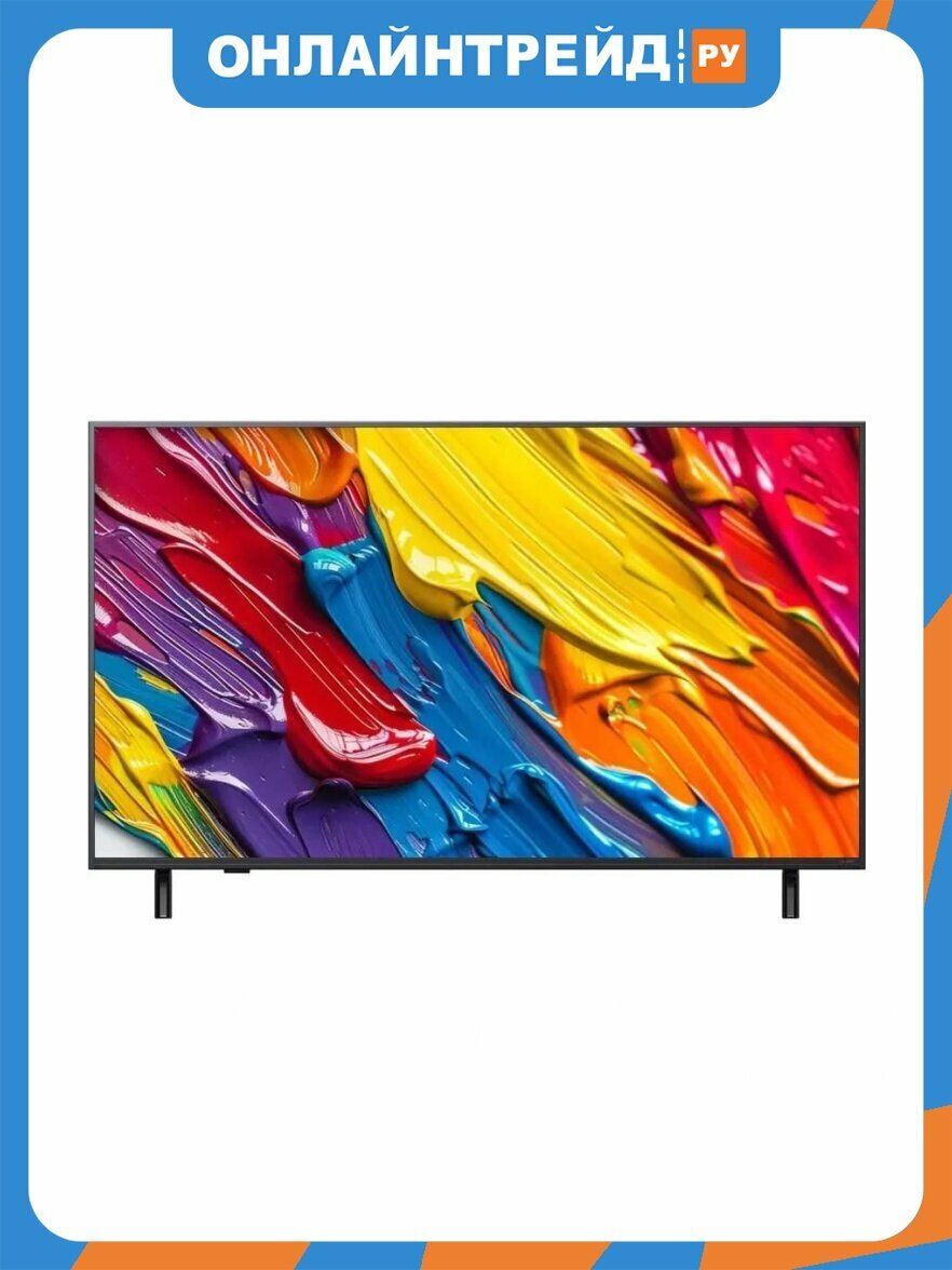 Телевизор LG 50QNED82A6B. ARUG, QNED, 4K Ultra HD, черный титан