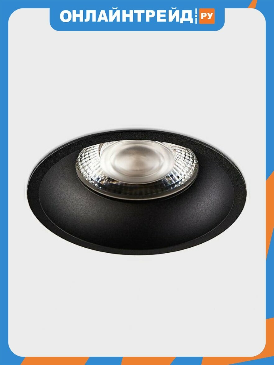 Встраиваемый светодиодный светильник Italline IT08-8032 black 4000K