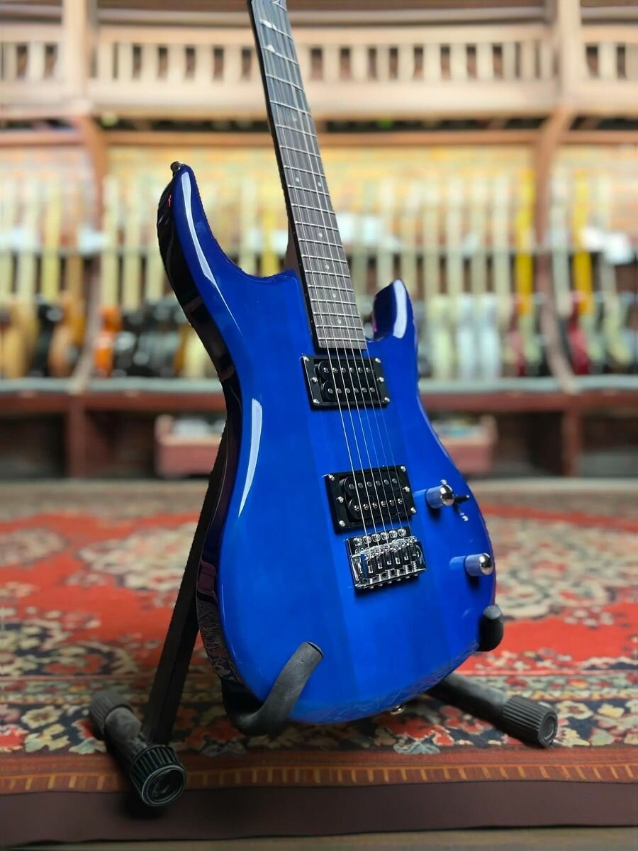 Электрогитара J&D Guitars 801 Superstrat HH Blue