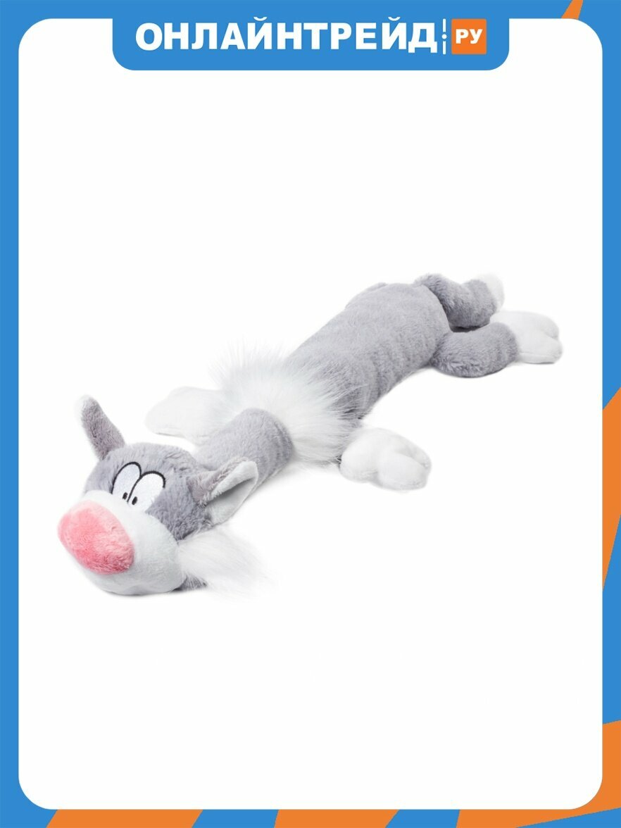 Игрушка для собак Gigwi Dog Toys Кот с пищалкой 63 см.