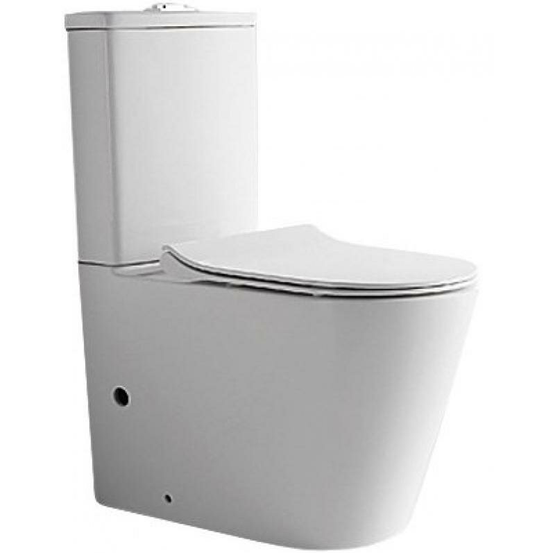 Унитаз-компакт CeramaLux NS-2178 с бачком и сиденьем Микролифт