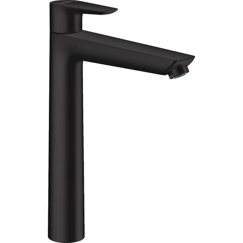 Смеситель для раковины Hansgrohe Talis E 71717670 черный матовый, рычажное управление, латунь