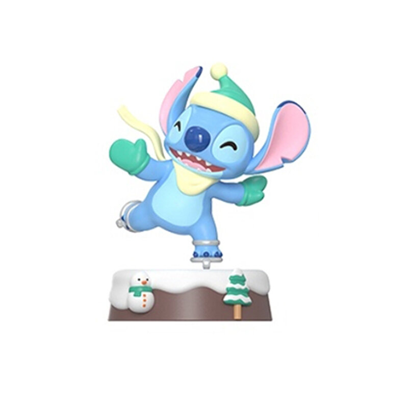 Коллекционные коробочки-сюрприз унисекс TOP TOY x Disney Стич, Snowfield Ice Skating (Open)