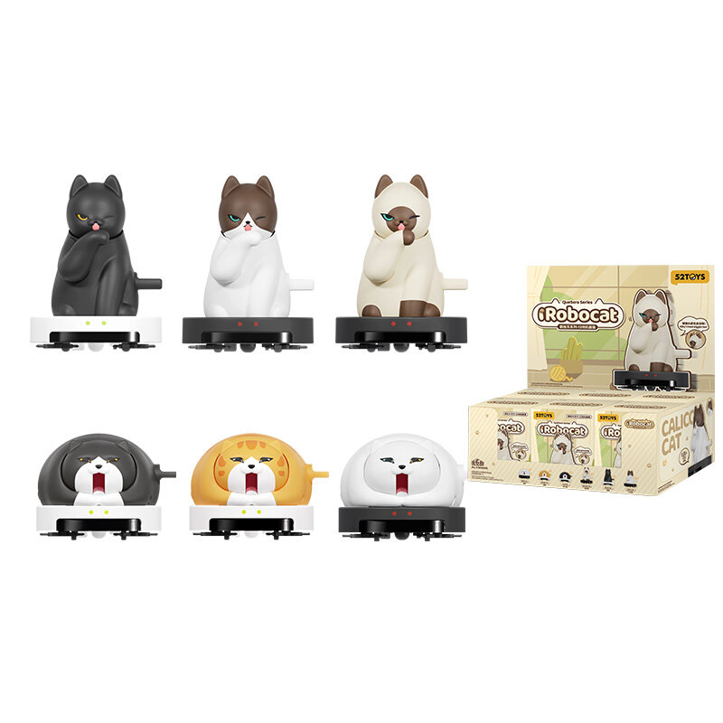 Робот-пылесос унисекс 52TOYS Sparrow Collection Doraemon, Full Box 6 Pcs