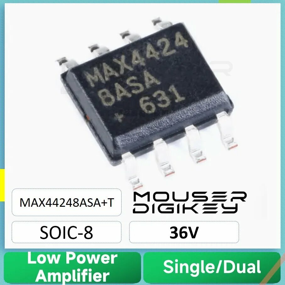 5 шт. MAX44248ASA+T операционный усилитель