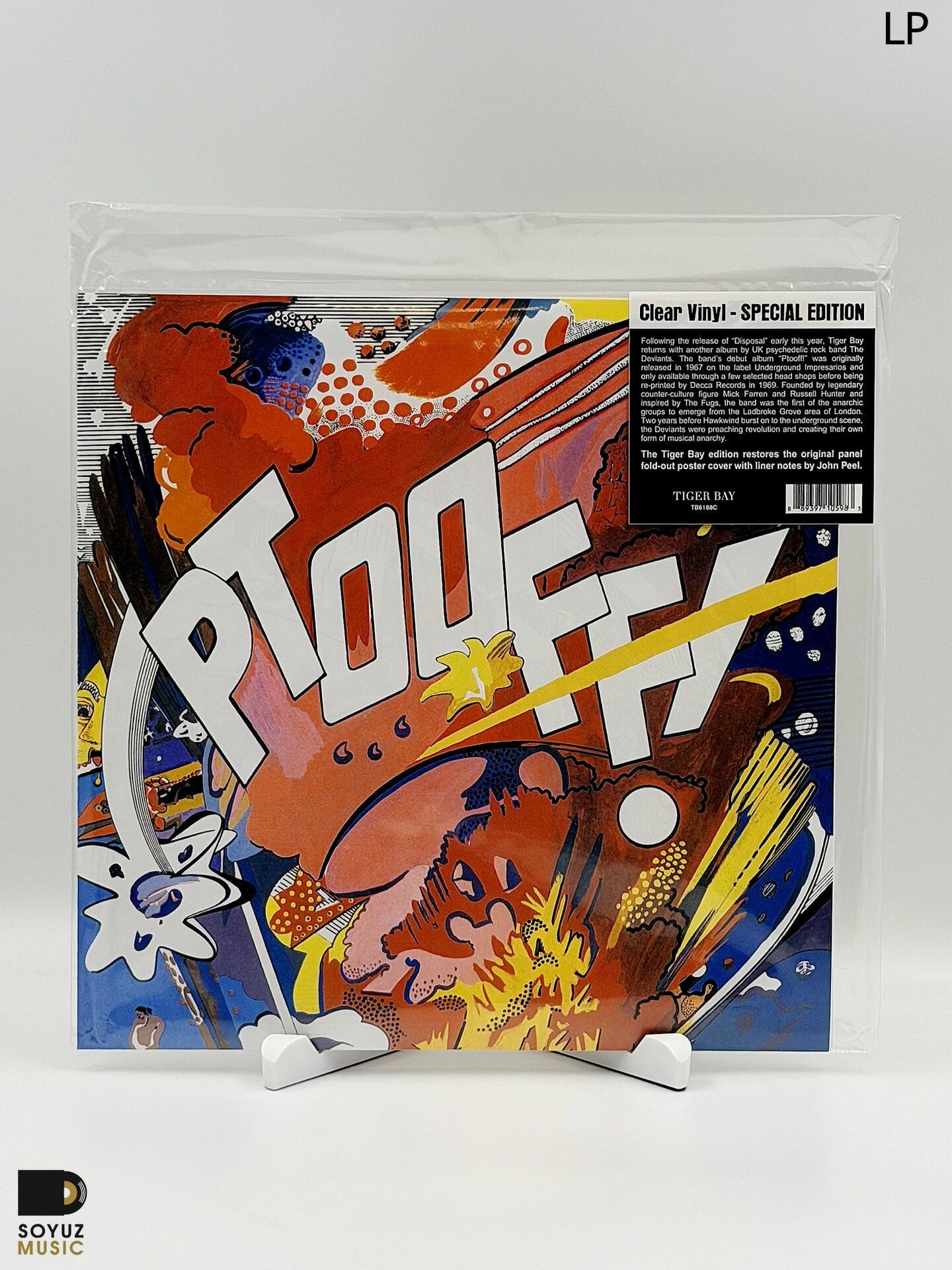 The Deviants. Ptooff! (LP/Clear Vinyl/Reissue/Виниловая пластинка)