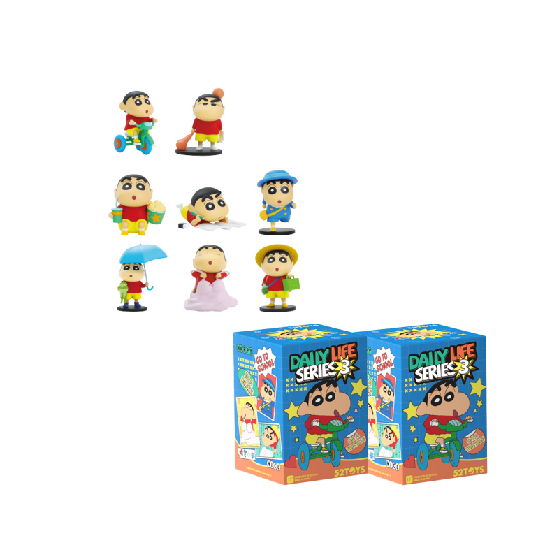 Игрушка унисекс 52TOYS Crayon Shin Chan, 2 Mystery Boxes (Random Style)