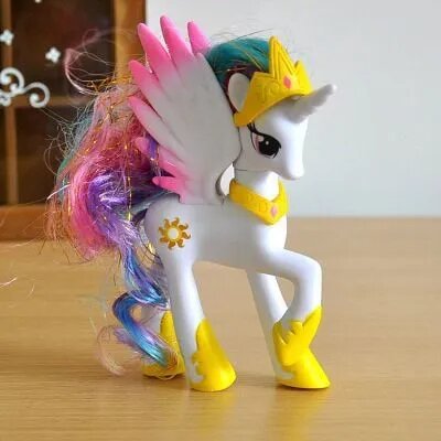 Принцесса Селестия Луна Аниме-фигурки игрушки для детей, My Little Pony