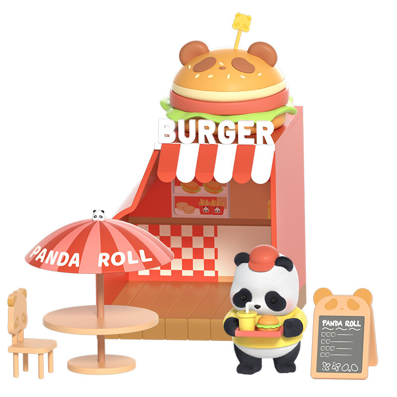 Фигурка-сюрприз унисекс 52TOYS Panda Roll Panda Shopping Street Collection, 2 шт.