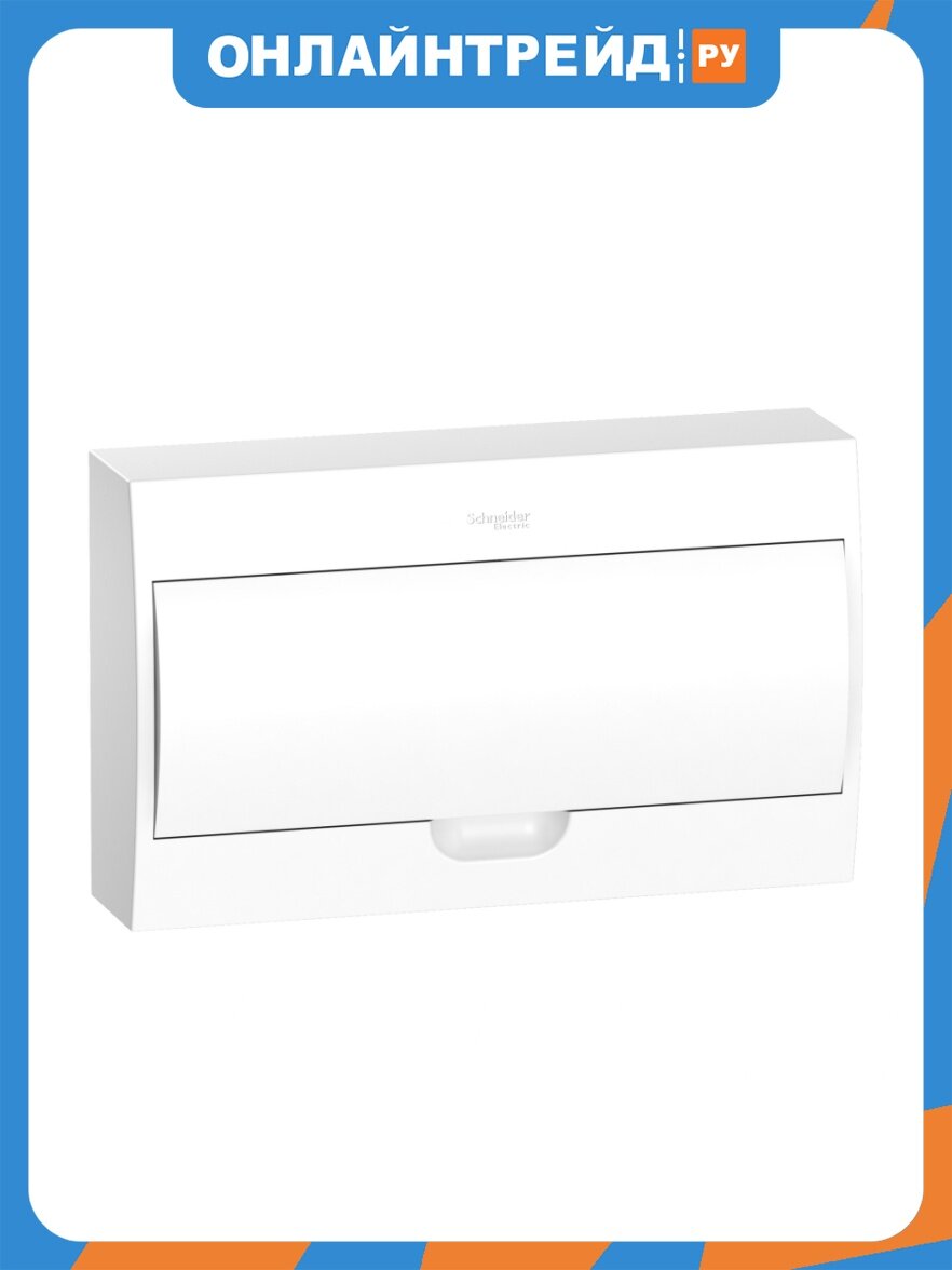 Бокс навесной Systeme Electric (schneider Electric) SCHNEIDER ELECTRIC EASY 9 1ряд/18мод, IP40, IK07, 63А, 2 клеммы, белый (EZ9E118P2SRU)