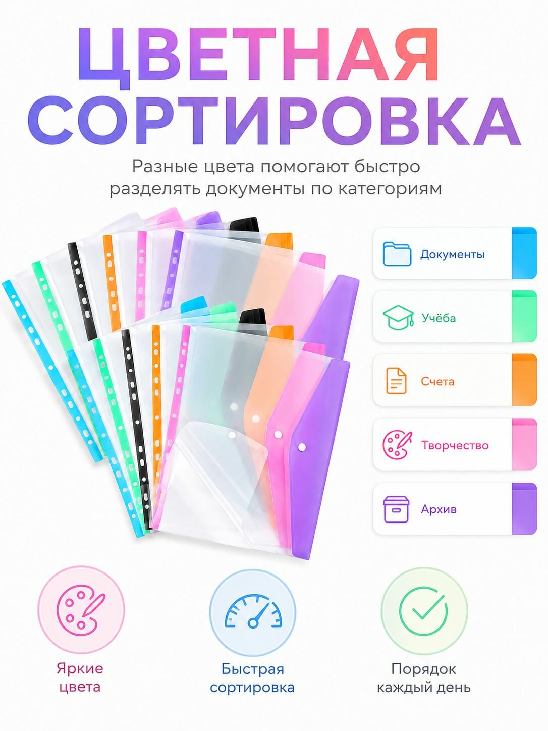 Папка, 12 шт.