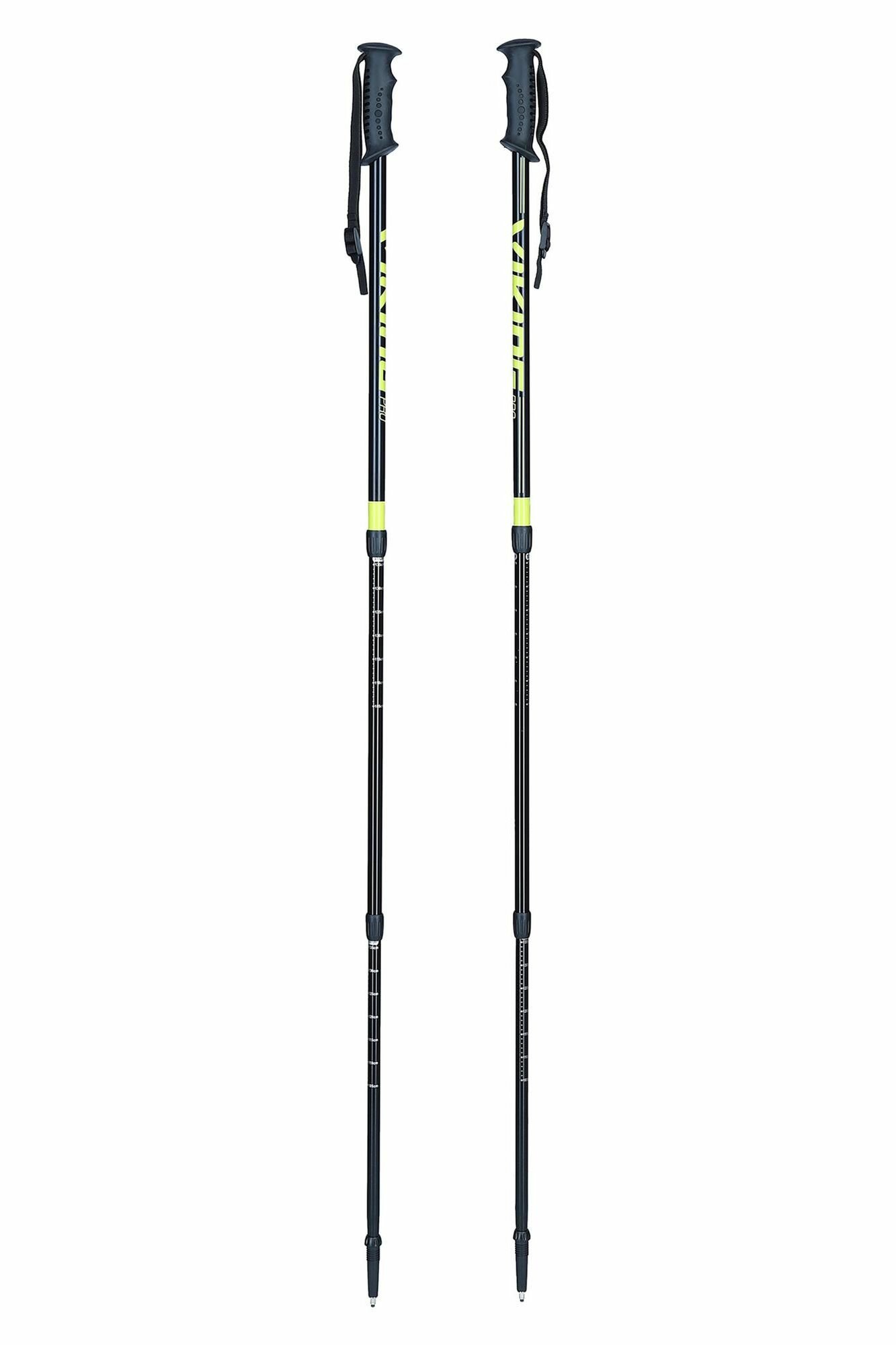 Палки Треккинговые Viking Stig Black/Yellow
