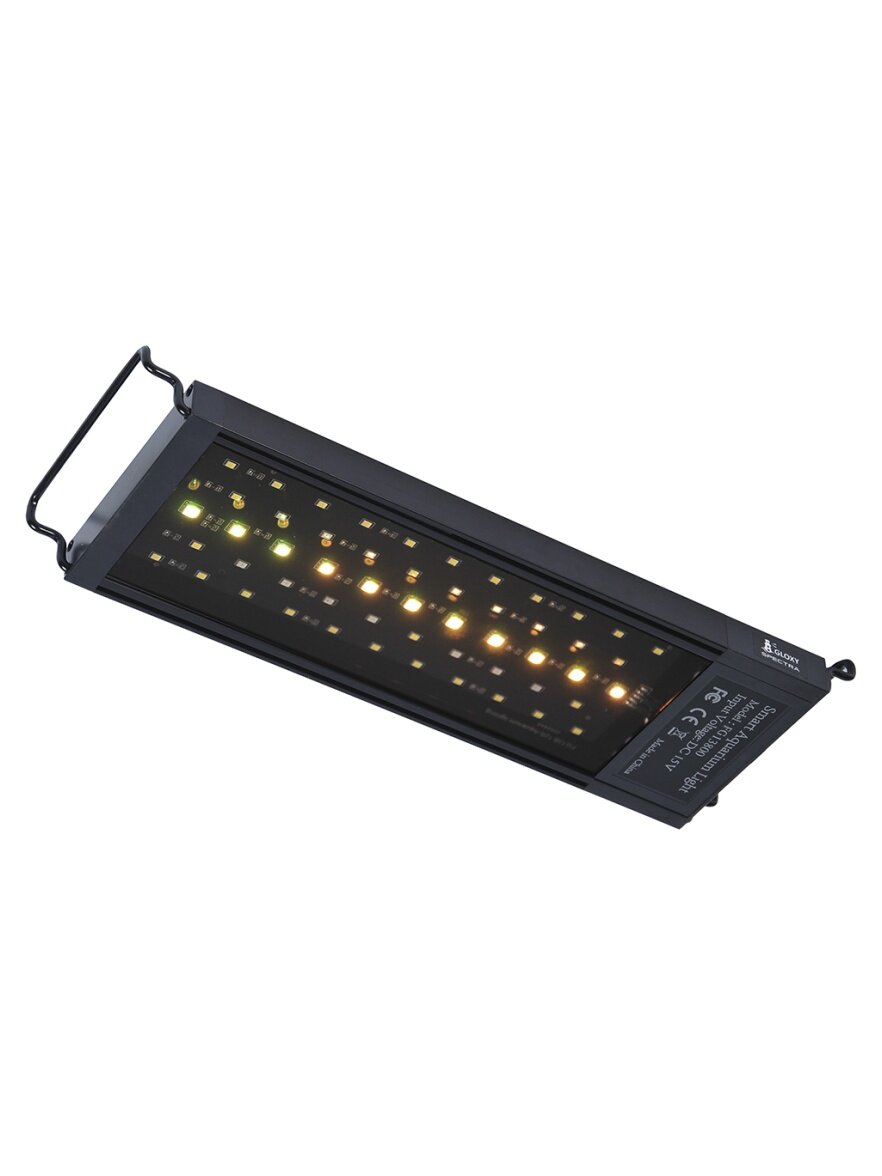Светильник Gloxy Spectra FG-138-12 для пресноводных аквариумов 30см 18 Вт