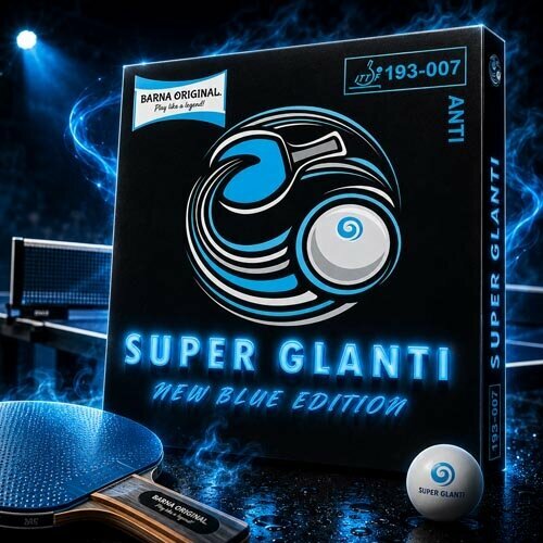 Накладка BARNA Original Super Glanti Blue (толщина 0,8 мм, голубая)