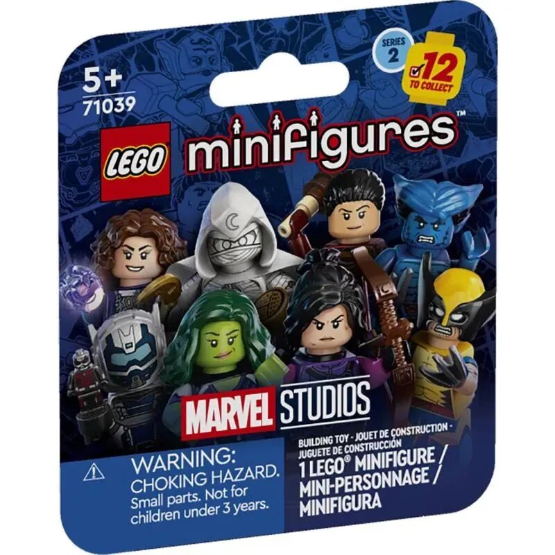LEGO 71039 принадлежит к серии LEGO Minifigures Marvel Series 2, выпущенной в 2023 году в виде набора минифигурок.