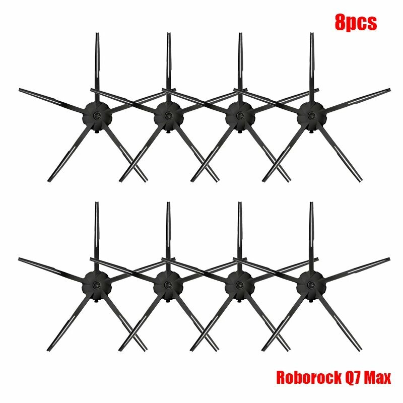 Комплект запасных частей для Xiaomi Roborock Q7 Max/Q7 Max+/T8 Черный, set9