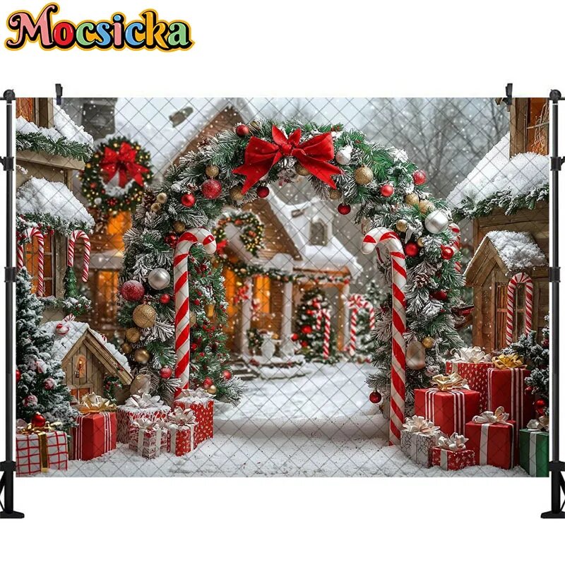 Рождественский фотофон виниловый Ploy-150x100cm, 2