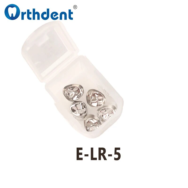 Детские стоматологические короны Orthdent из нержавеющей стали E-LR-5
