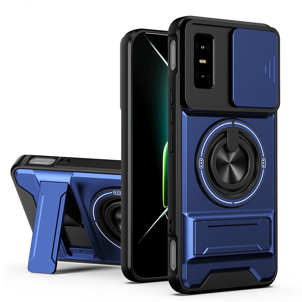 Магнитный чехол KEYSION для Infinix GT 30 30 Pro 5G с защитой Синий, Синий, for Infinix GT 30