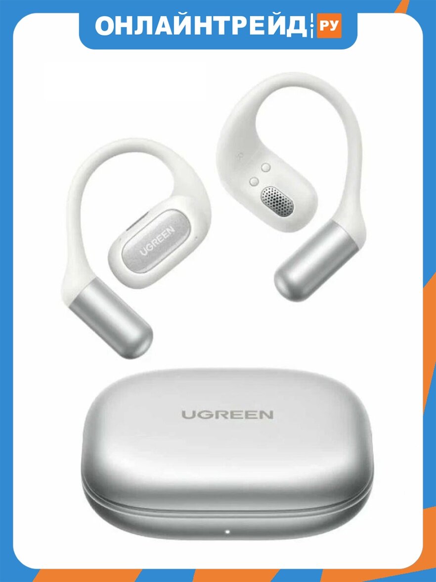 Беспроводные наушники Ugreen WS213 Fit Wireless Sports, белый(65387)