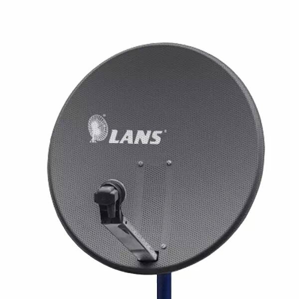 Спутниковая антенна Lans 0.97 м перфорированная без кронштейна (темная)