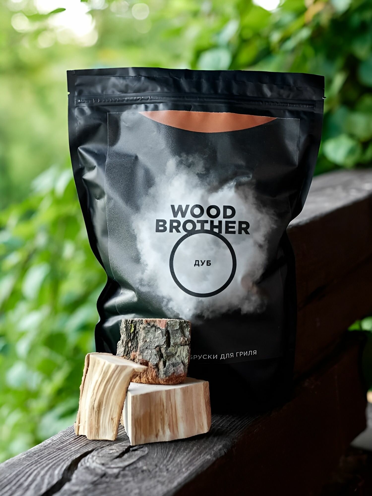 Бруски для копчения Wood Brother, дуб