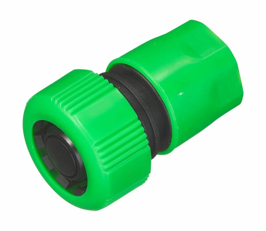 Коннектор оазис с аквастопом 3/4", пластиковый