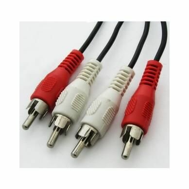 RCA 2 штекера - RCA 2 штекера шнур 1,5м