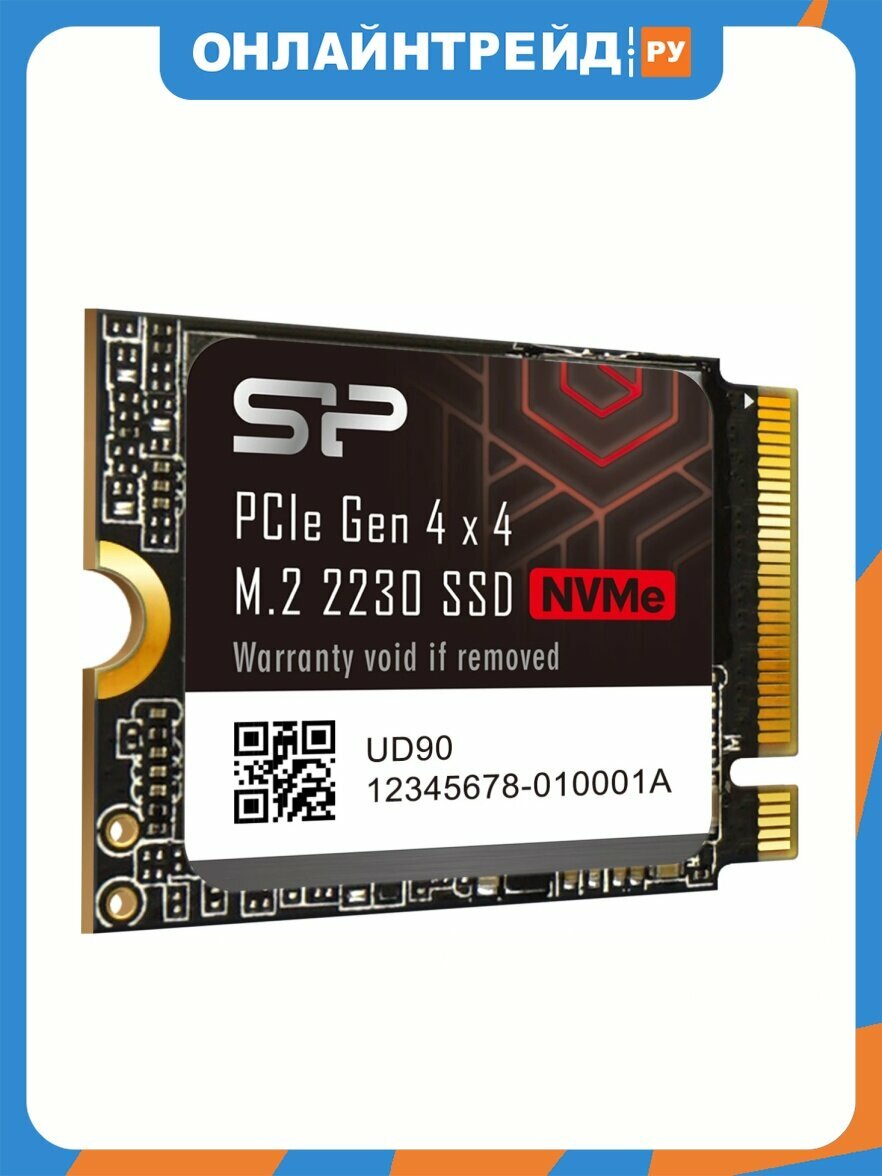 Накопитель SSD Silicon Power UD90 PCIe NVMe 4.0 x4 M.2 2230 500GB
