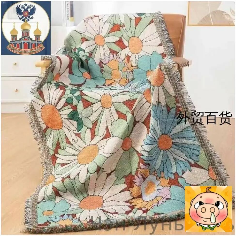 Полотенце для ванной, Хлопок, Вата, 90x180 см, бежевый, светло-розовый, 1 шт.