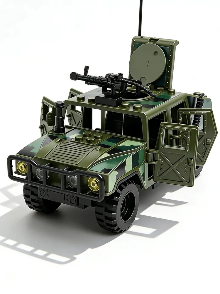 Военный внедорожник Humvee строительные блоки для детей