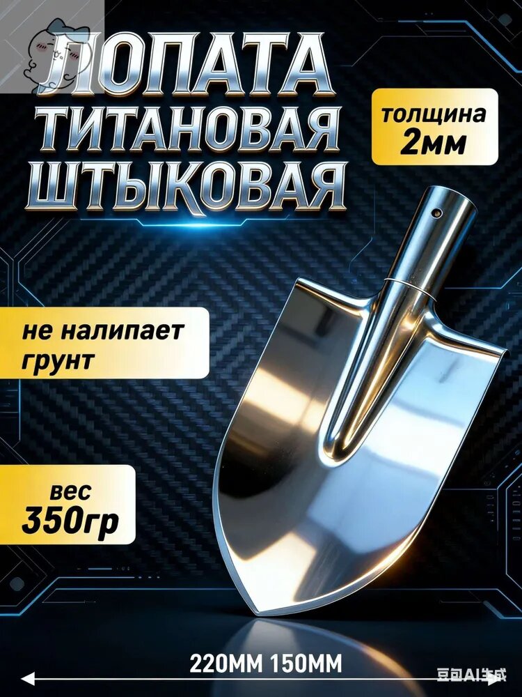 Лопата для уборки снега, посадочная 15 см