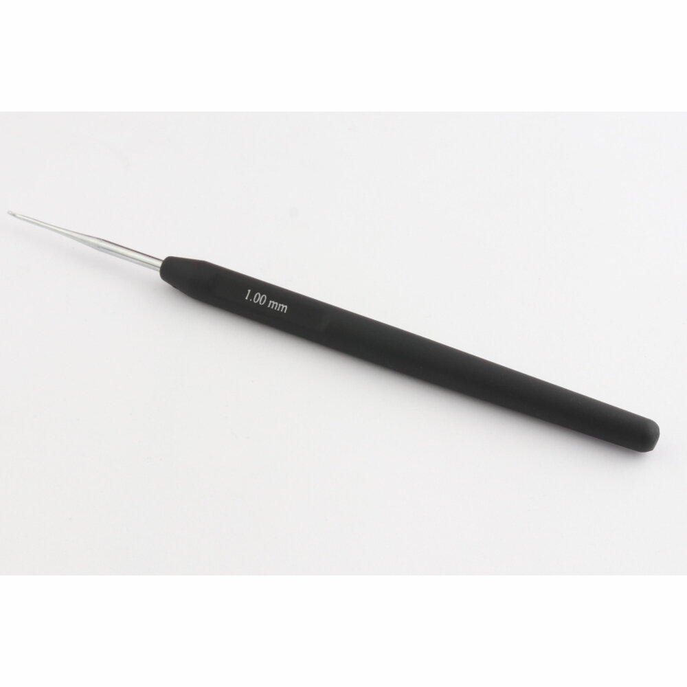 KnitPro 30863 Steel Крючок стальной для вязания с эргономичной черной ручкой №1