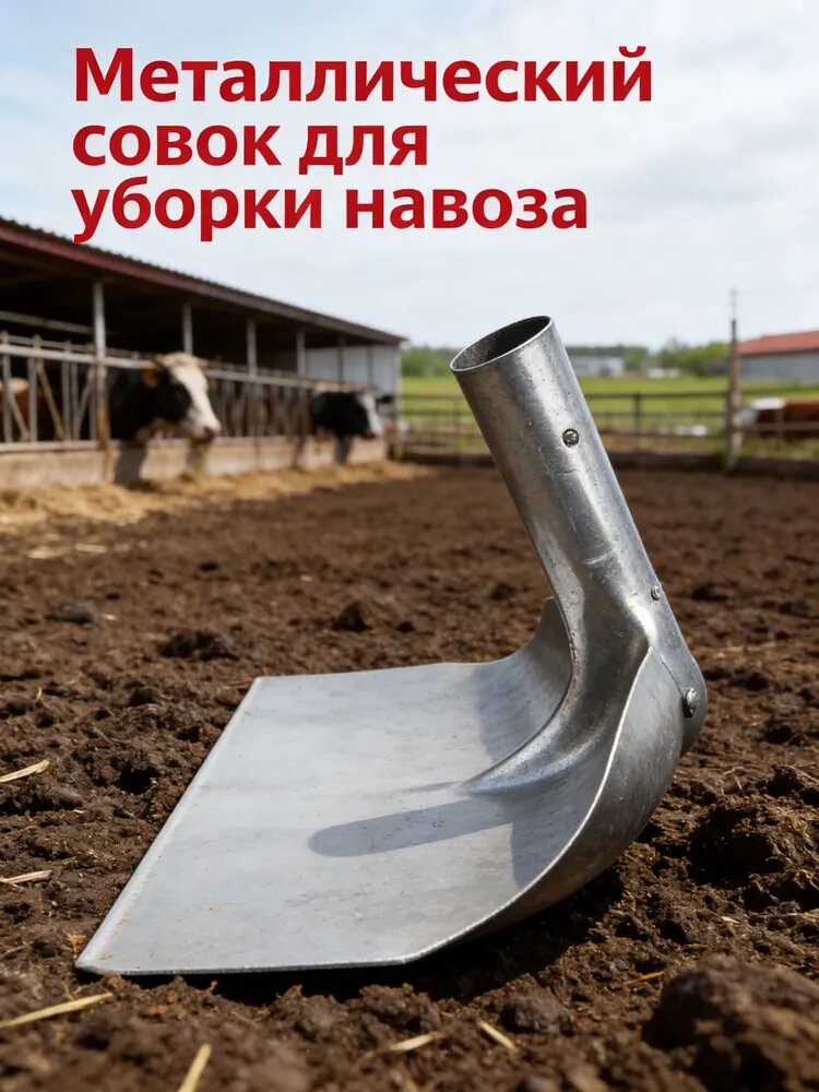 Многофункциональные грабли для фермы, стройки и уборки зерна - Совок