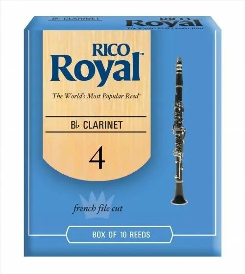 Трость для кларнета Вb Rico Royal RCB1040