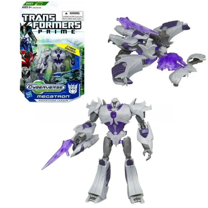 Трансформеры Игрушка хасбро Transformers Prime Cyberverse Commander Megatron Commander Action Figure