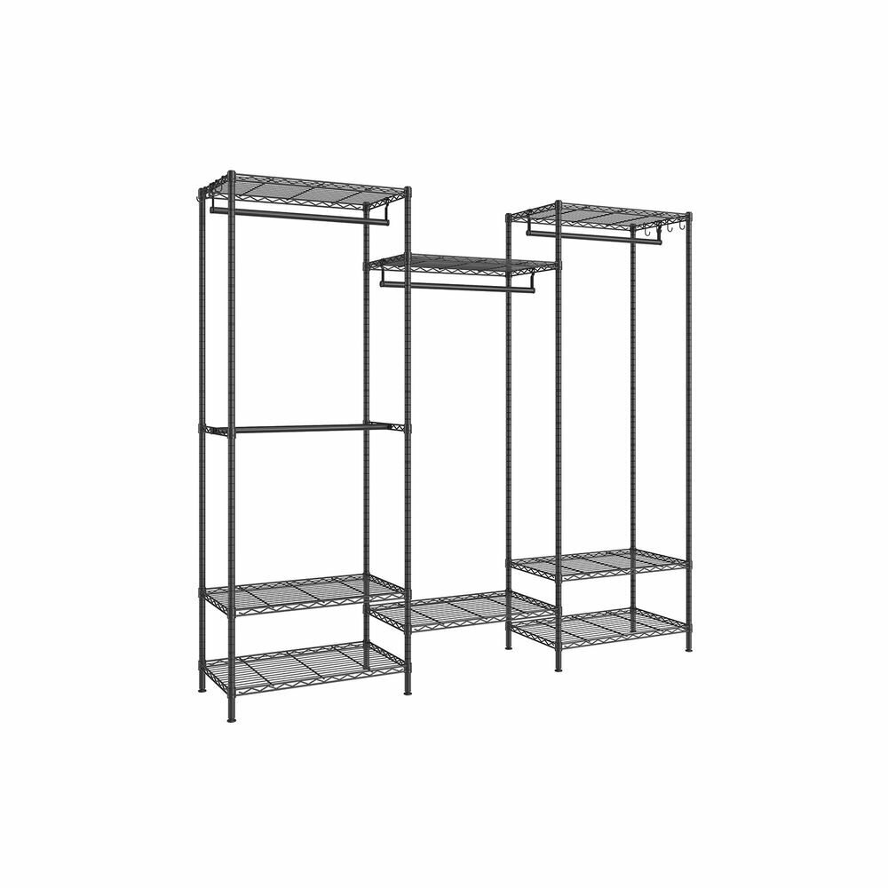 Открытый шкаф SONGMICS 40 x 175 x 180 см, черный LGR431B01
