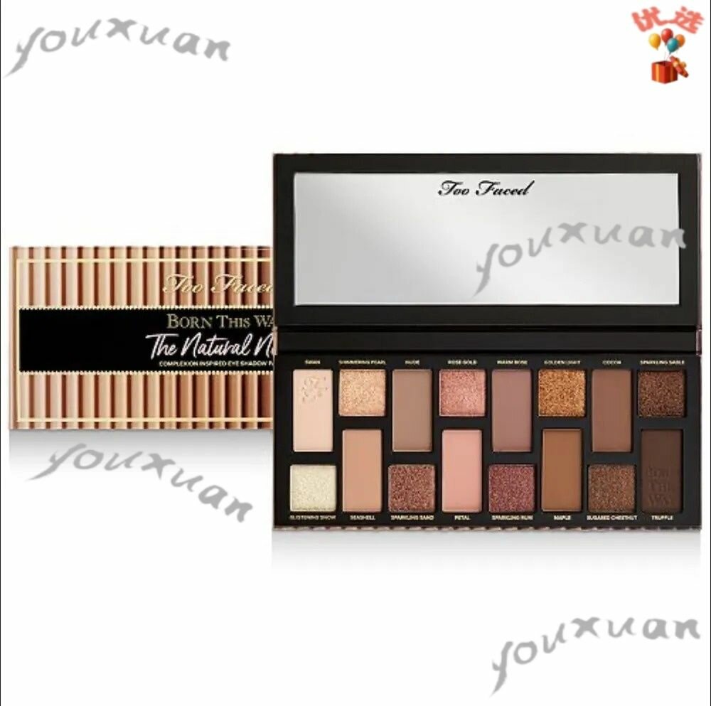 Too Faced Палетка теней Born This Way The Natural Nudes Eyeshadow Palette
