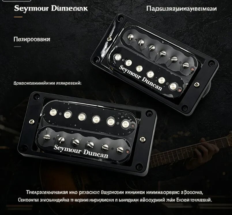 Улучшенные гитарные звукосниматели Seymour Duncan Humbucker SH1n 59 SH4 JB с двухтактной схемой 4C 2V2T. Профессиональные гитарные аксессуары.