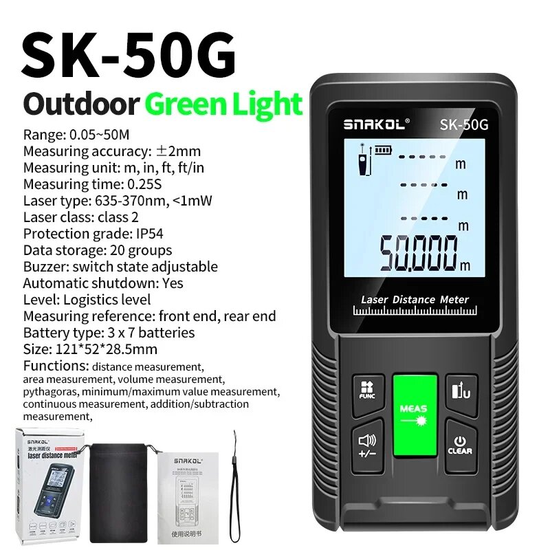 SNAKOL SK-40A Дальномер лазерный 40м