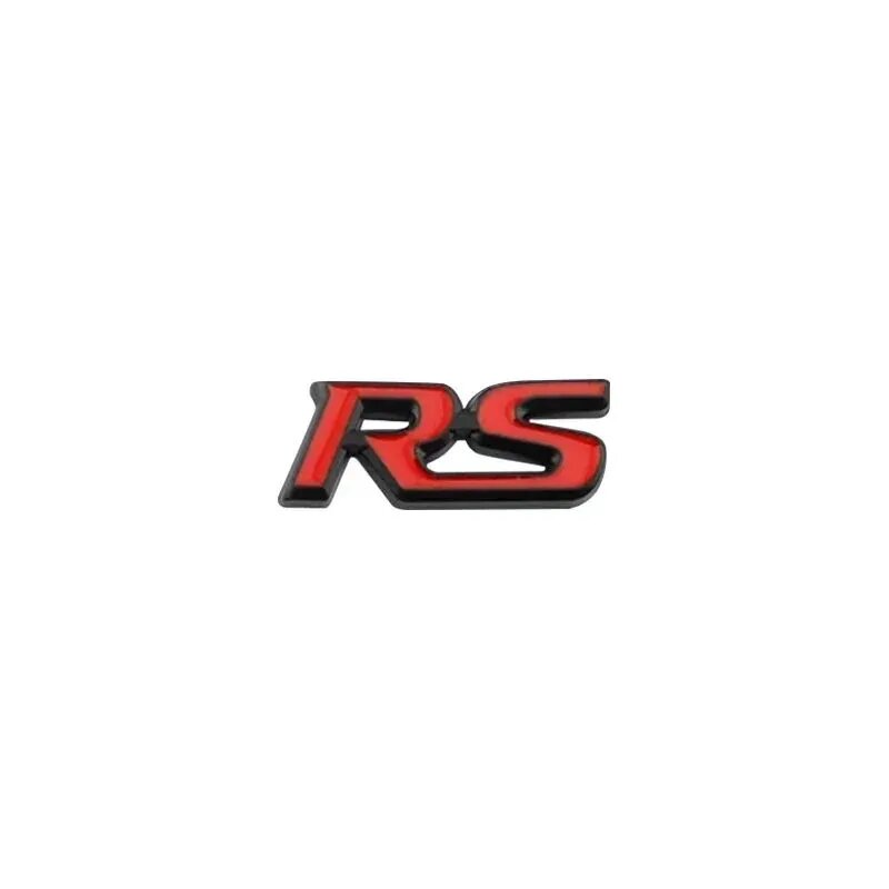 1 шт. 3D металлическая буква красного и синего цвета, наклейка с логотипом ST RS, эмблема автомобиля, хромированная наклейка, аксессуары для стиля автомобиля